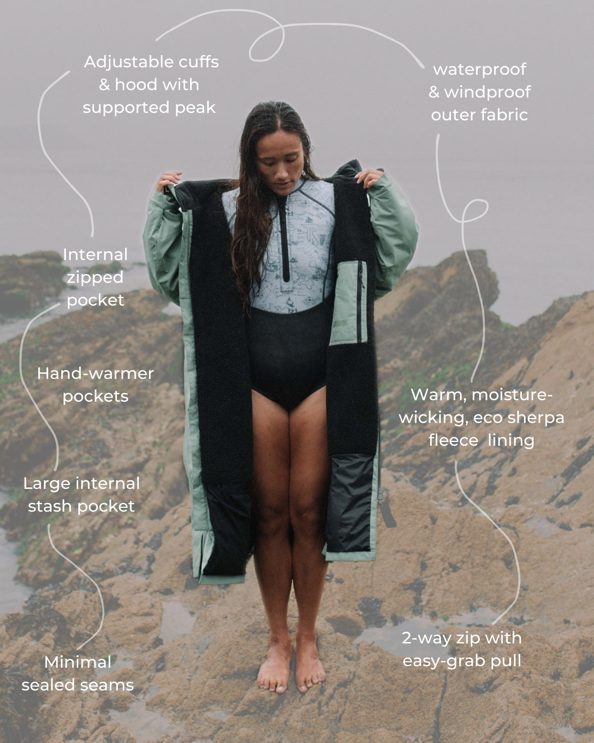 Shop Green Changing Robe – Vivida Lifestyle