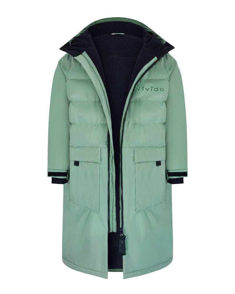 Puffer Drying & Changing Robe - Aventurine Green – Vivida Lifestyle